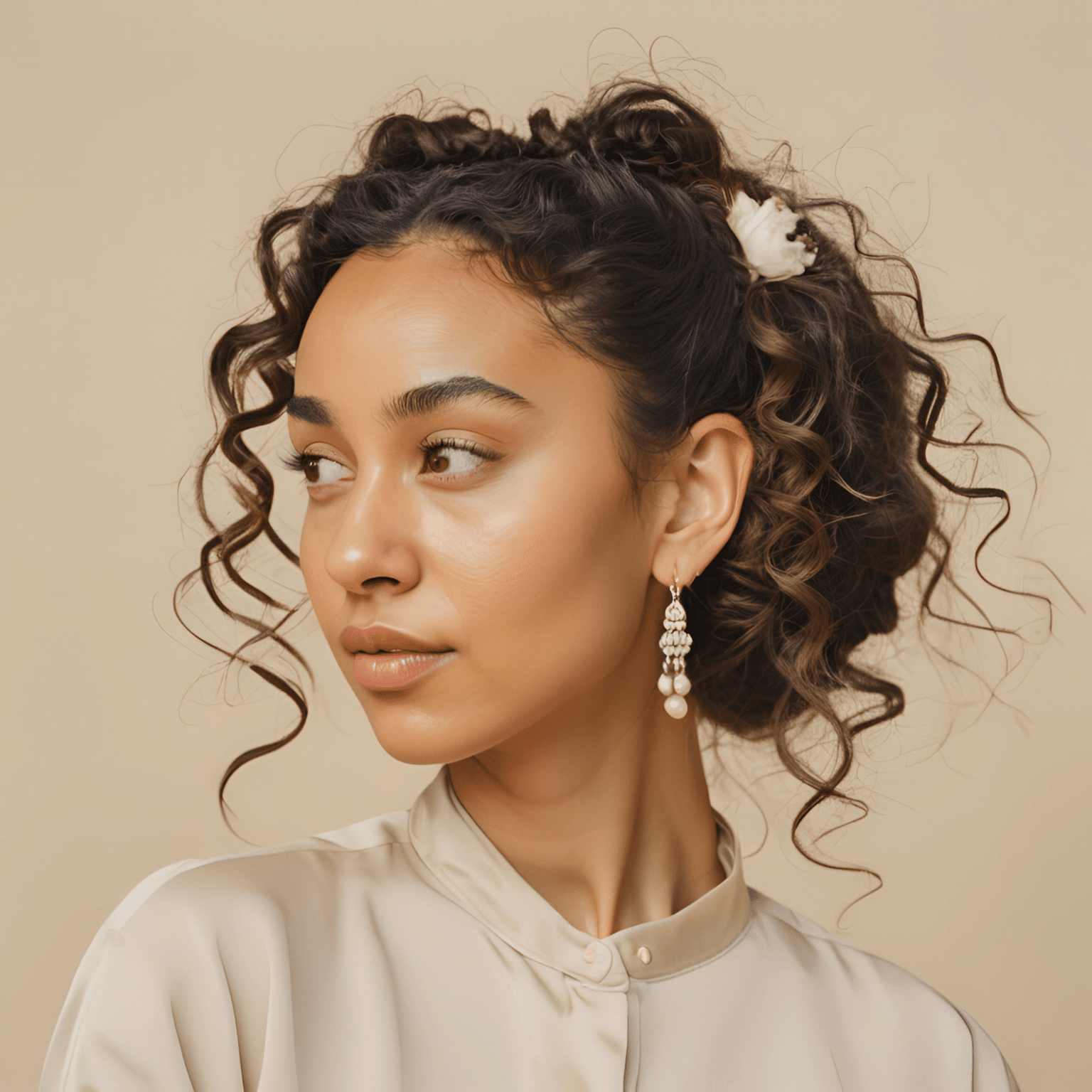 Coiffure pour cheveux bouclés : Idées et conseils personnalisés | Pana ...